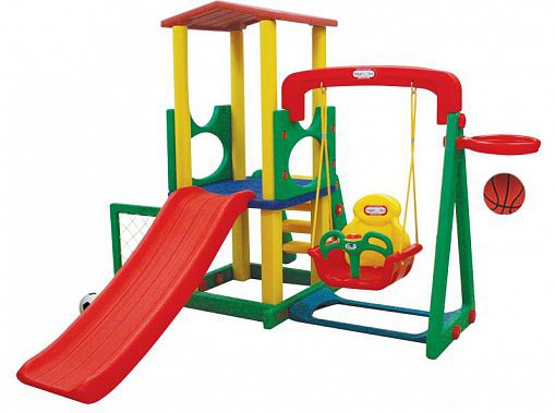 Детский пластиковый игровой комплекс Happy Box JM-731B/D - купить с ...